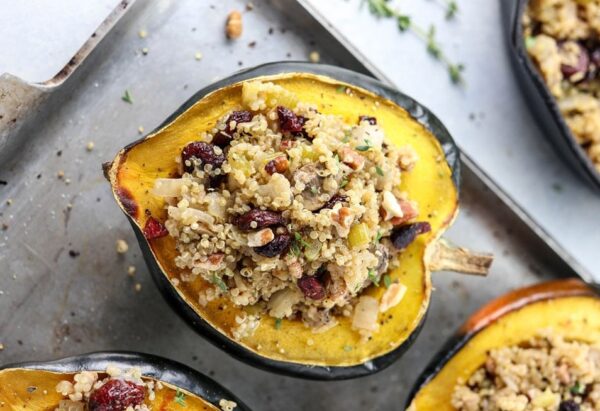 Courge farçie version végé | Clinique Nutritive